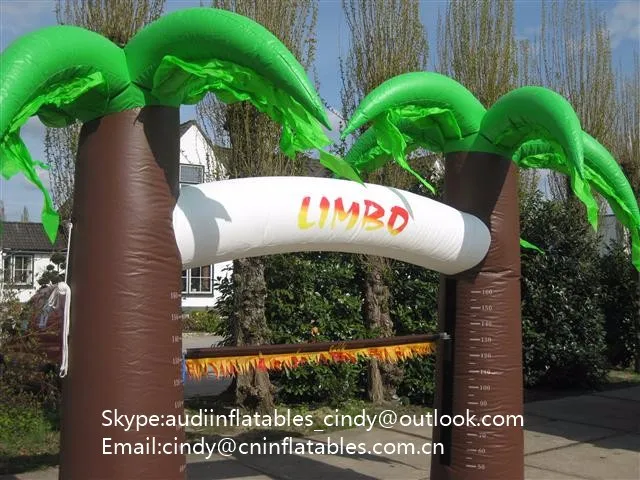Funny Inflatable Limbo Dancing Game for Kids & Adults