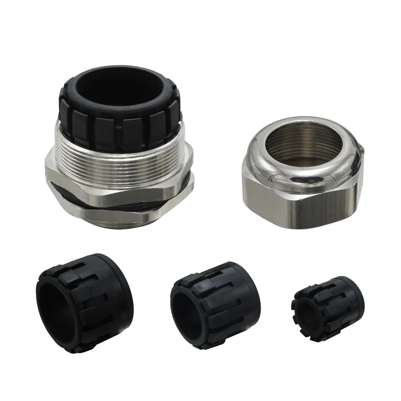Ip68 Pg11 Brass Stuffing Cable Gland For Flat Cable - Buy Flexible ...