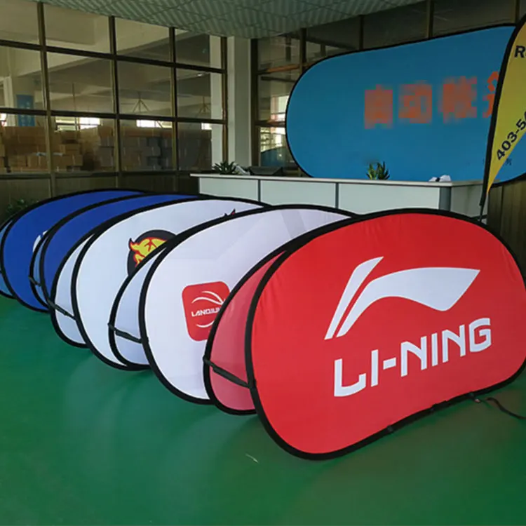 Folding Outdoor Advertising Fabric Pop-up Banner,Pop Out Banner - Buy ...