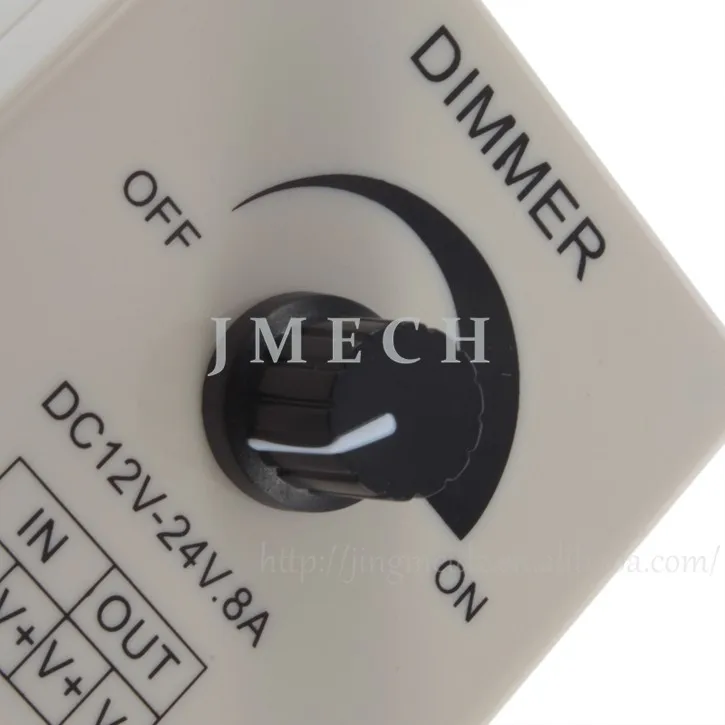 Knob Dimmer Brightness LED Control - 1 Channel Controller