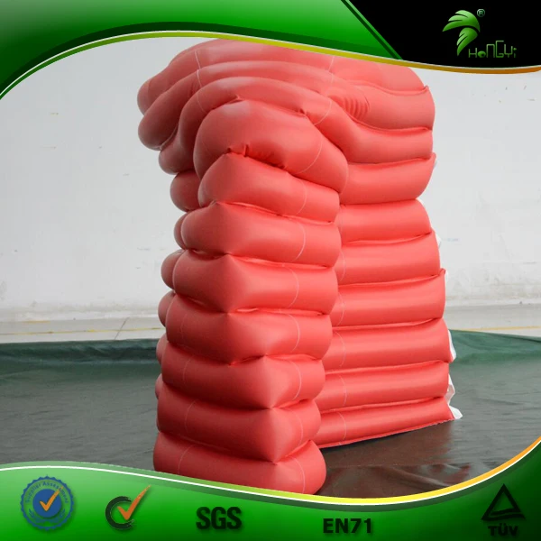 Giant Inflatable Clothes Model, Red Inflatable Down Jacket Promotion ...