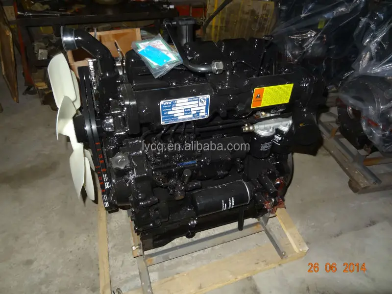Motor diésel YTO LR4B5-23 en venta para maquinaria de construcción