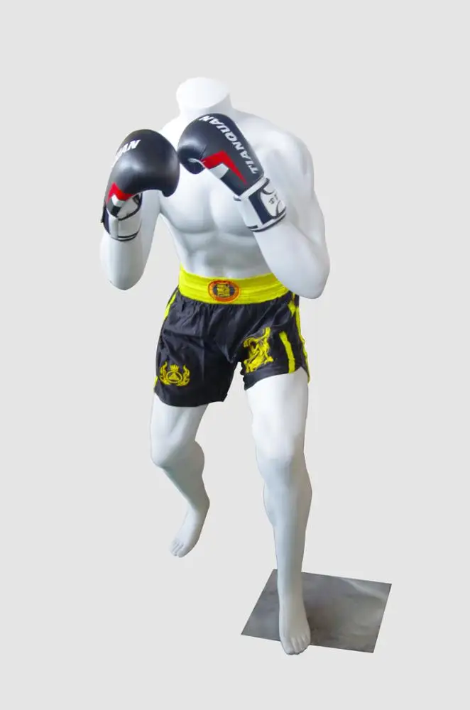 Hot Sales Muscle Male Fiberglass Sport Mannequin Boxing Mannequin - Buy ...