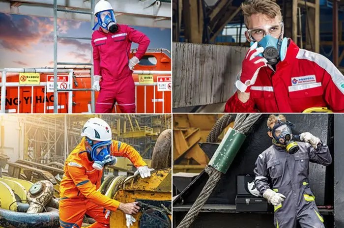 Fabrication Anti Dust Chemical Mining Gas Mask - Buy Mining Gas Mask ...