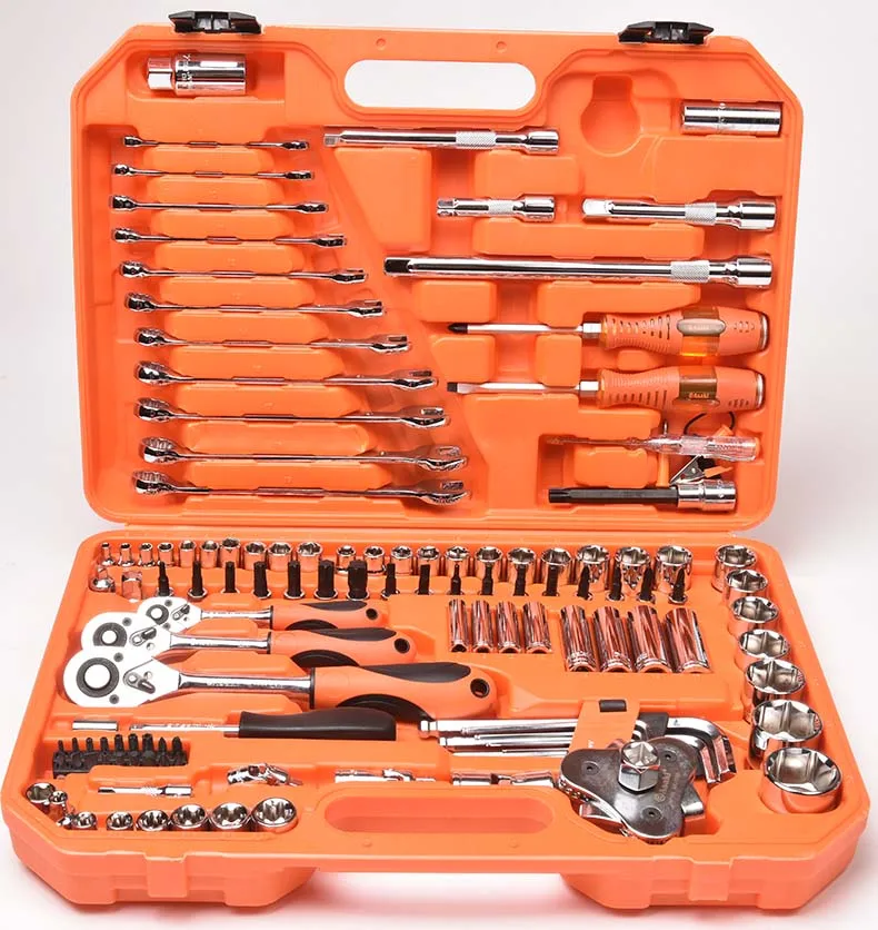 Asaki 121PCS Hand Tool Set Socket Wrenches - Professional Quality