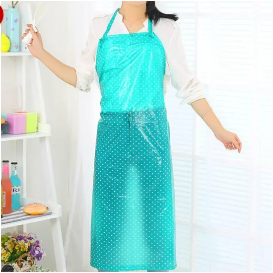 Promotional Custom Peva Pvc Waterproof Oil Proof Adults Aprons Cheap ...