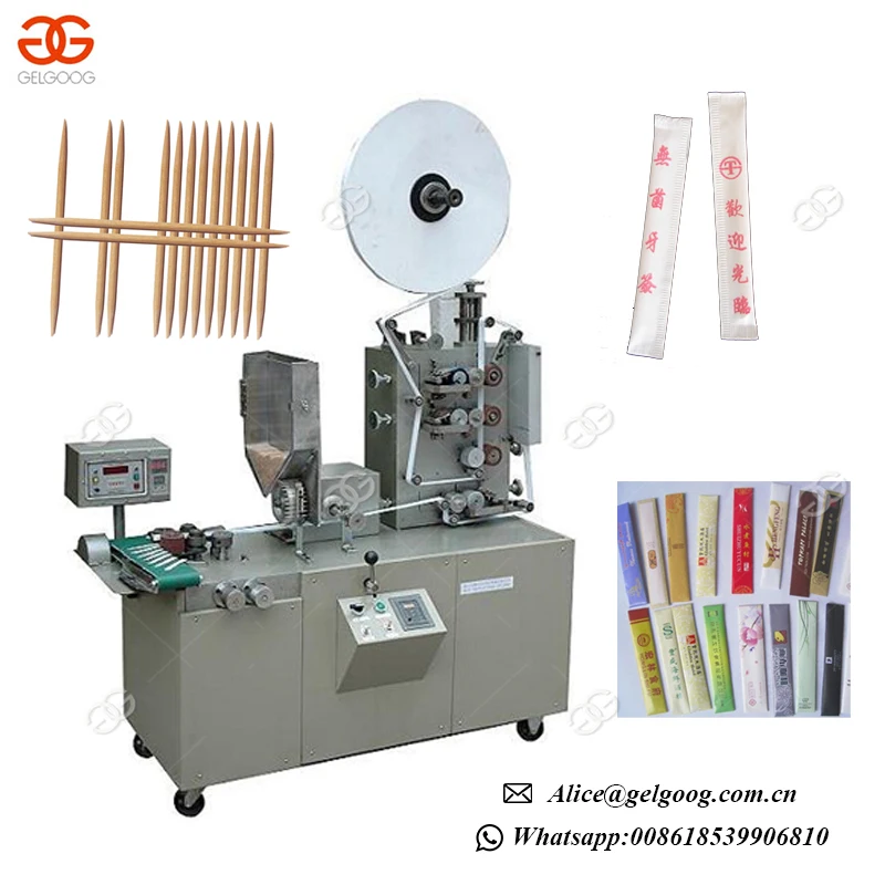 Automatic Toothpick Packing Machine With With Paper Film Bag - Buy ...