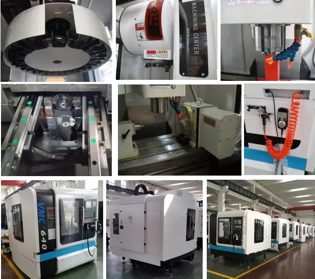 Vmc640 Weida Machining Centre Cnc Milling Machine Vmc With Fanuc 0i Mf ...