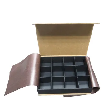12pcs Kraft Paper Divider Insert Cookie Chocolate Packing Box With ...