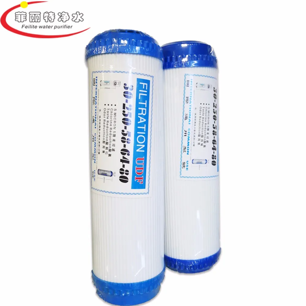 10 Inch Filtritration Udf Particles Activated Carbon Filter Cartridge ...