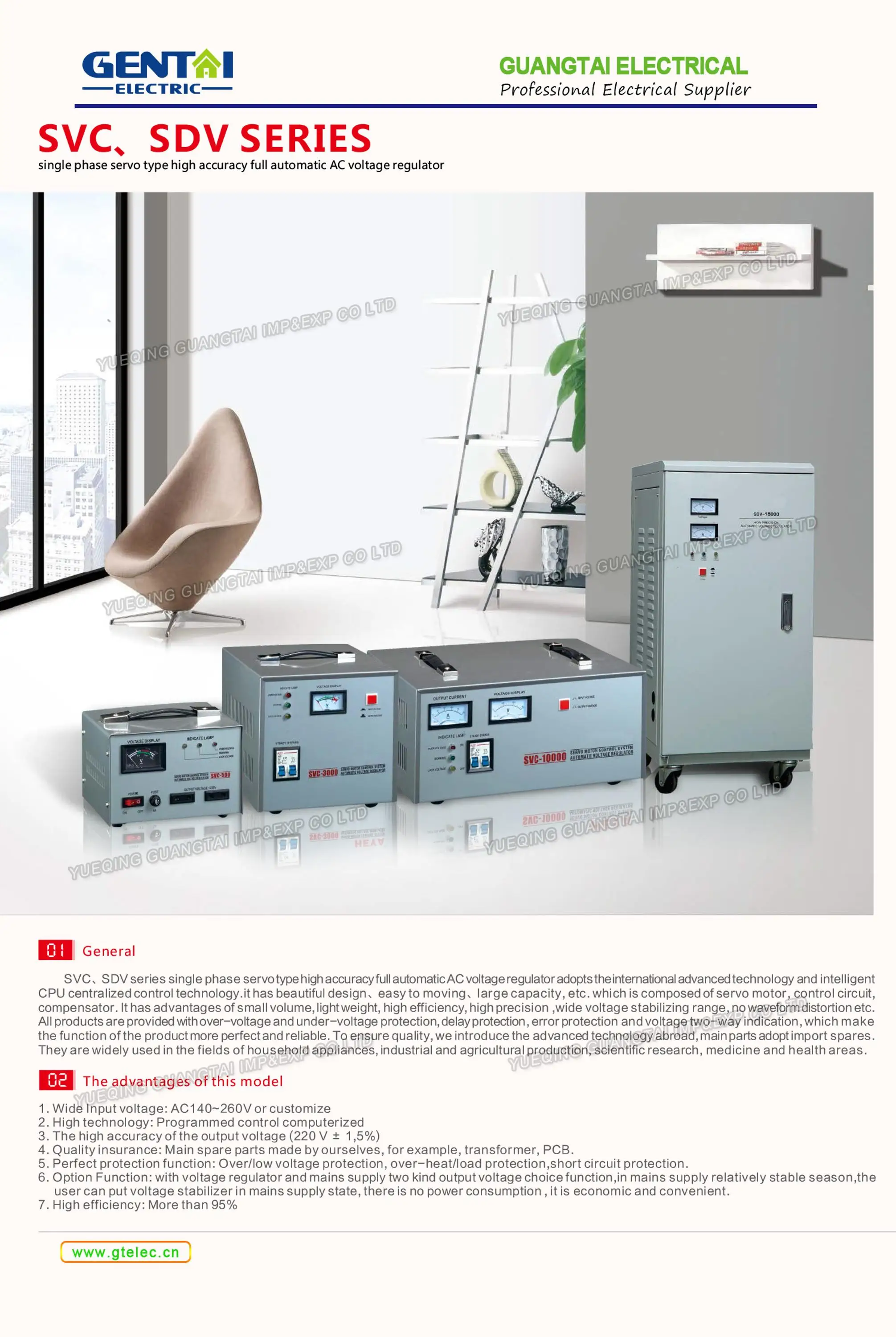 20kva Avr/25kva Avr Ac Voltage Stabilizer / Automatic Voltage Regulator ...