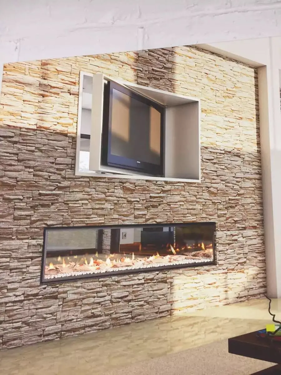 Braket Dudukan Putar Tv 360 Derajat,Panel Dinding Partisi Modern,Ruang ...