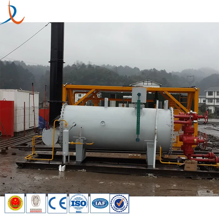 Well Test Crude Oil Jacket Water Heater Generator / Gas Indirect Heater ...