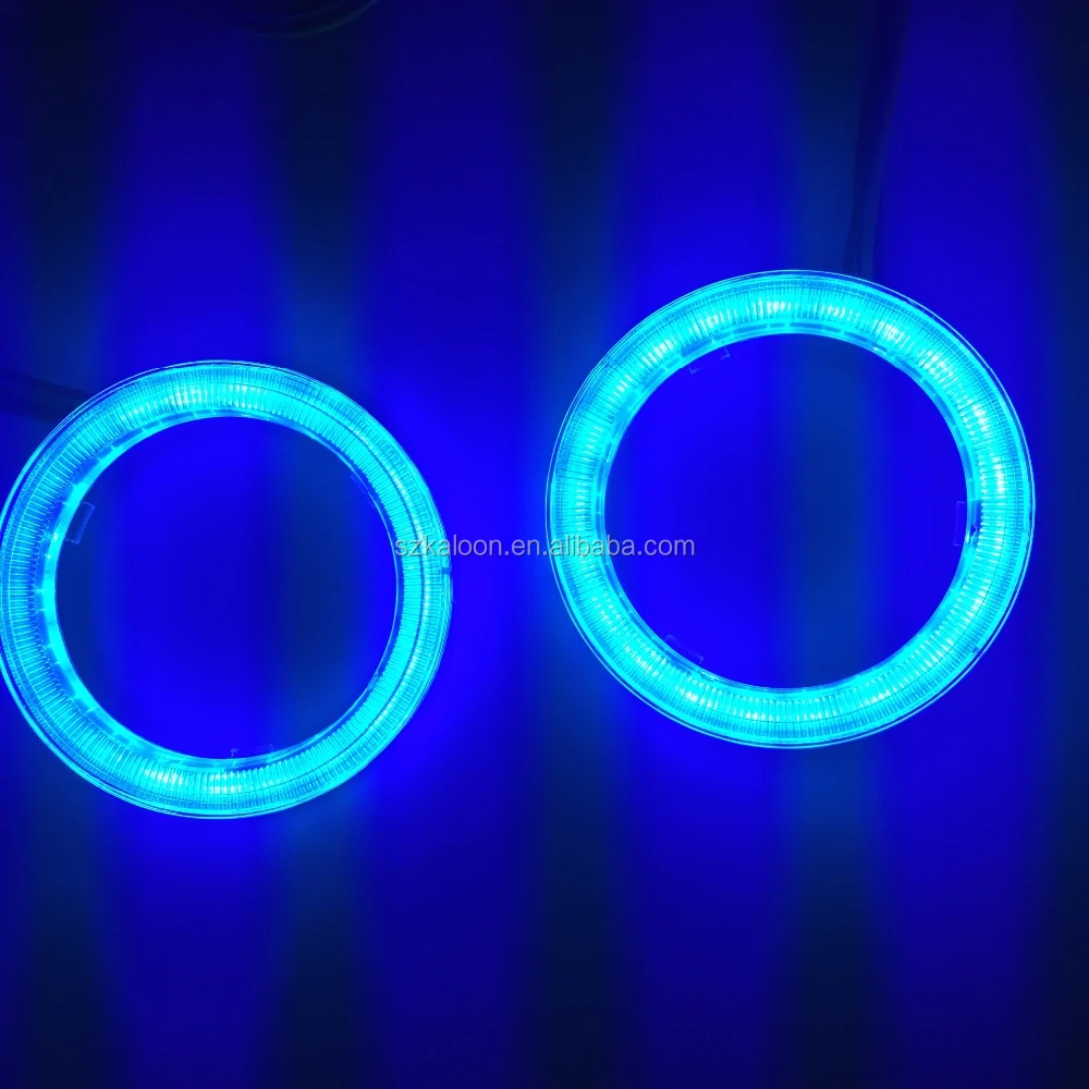 Rgb Halo Rings 90mm Universal Car Cob Led Angel Eyes 90mm - Buy Rgb ...