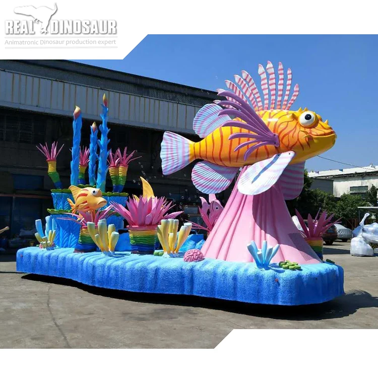Customized Fiberglass Parade Float - Dinosaur Fun!