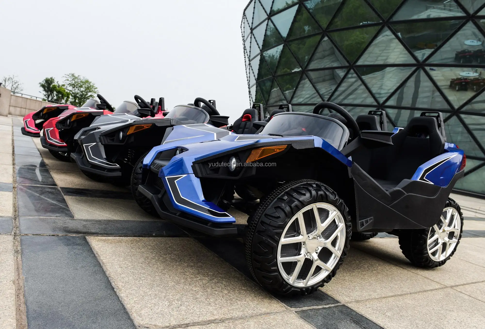 2020 Newcars Polaris Slingshot Powered Wheels Electric Car For 2 Kids ...