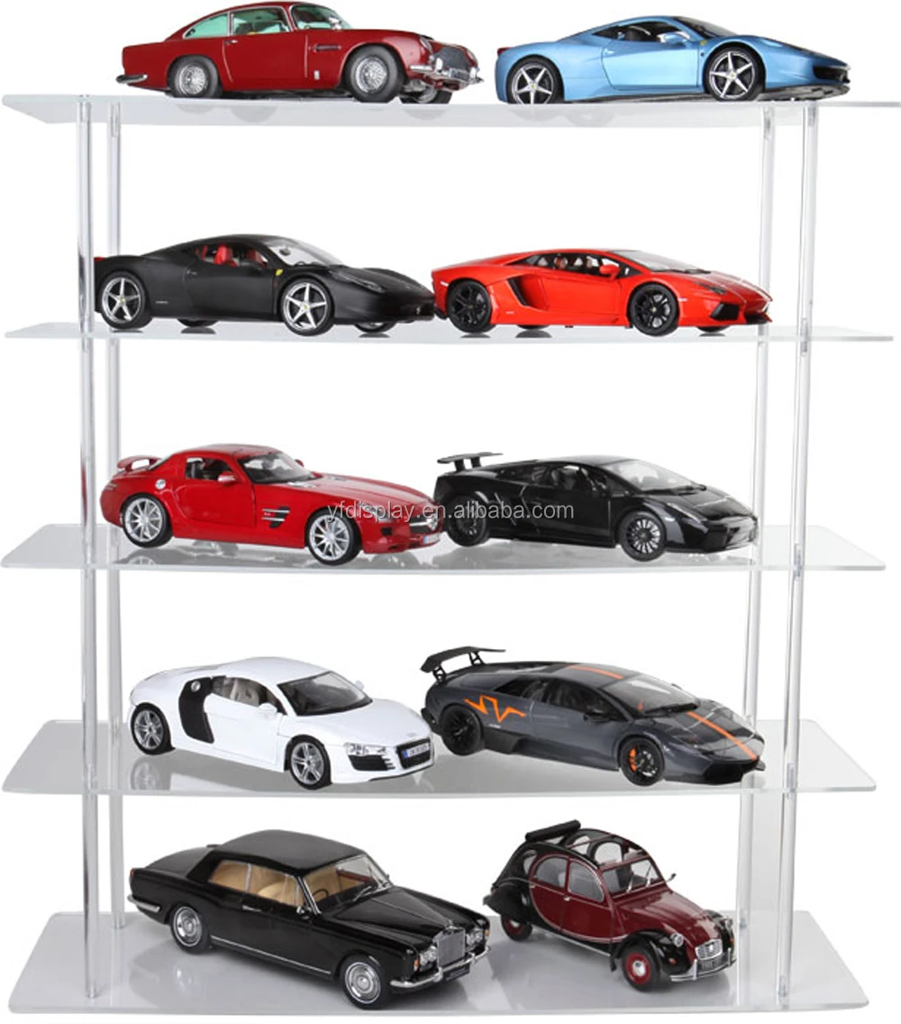 High Quality 5 Tiers Clear Acrylic Toy Car Display Rack - Buy Toy Car ...