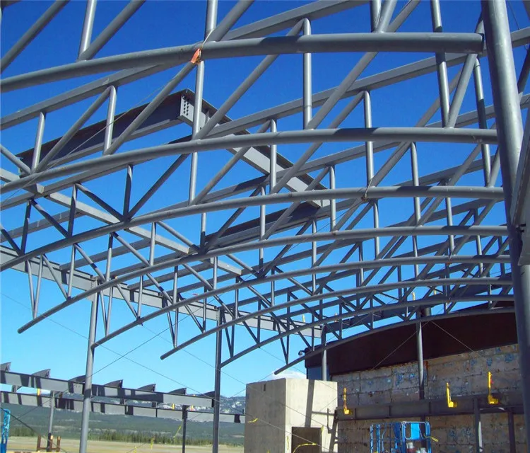 Philippines Long Span Space Truss Structure Steel Trusses For Sale ...