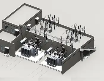 Power Substation,132/33kv,33/11kv,Whole Solution (design,Engineering ...