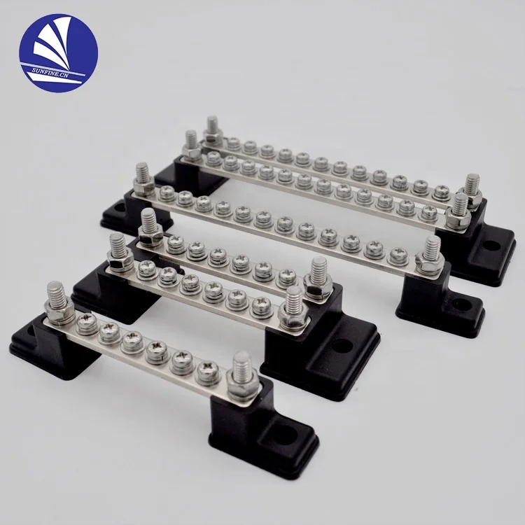 Bus Bar6,12,2x6,2x12 Way Power Post Junction Block Negative ...