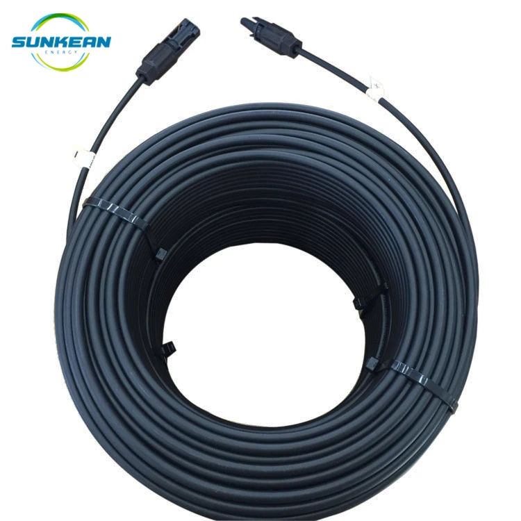 TUV 4mm2 Full Size Solar Panel Extension Cable with Male Female ...