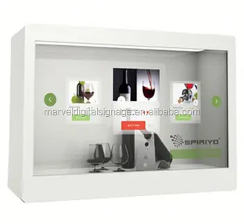 Samsung Advertising Android Touch Screen Transparent Lcd Display Box ...