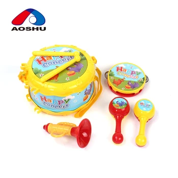 Happy Concert Educational Plastic Toy Miniature Musical Instruments For ...