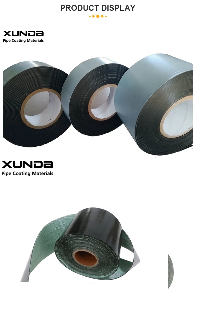 Butyl Rubber Bituminous Compound Wrapping Tape - Buy Butyl Rubber Tape ...