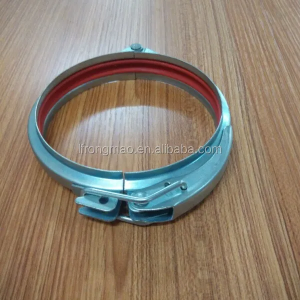 Low Cost Stainless Steel Industrial Quick Release Clamps,Inner Rubber ...