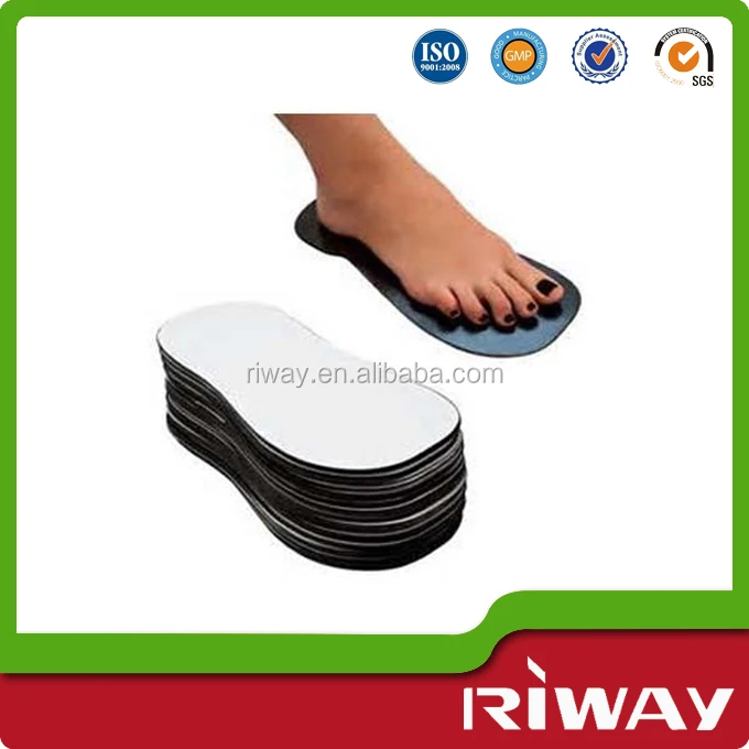 Strapless Sticky Sandals, Black One Size PE Foam Foam Sticky Feet for ...