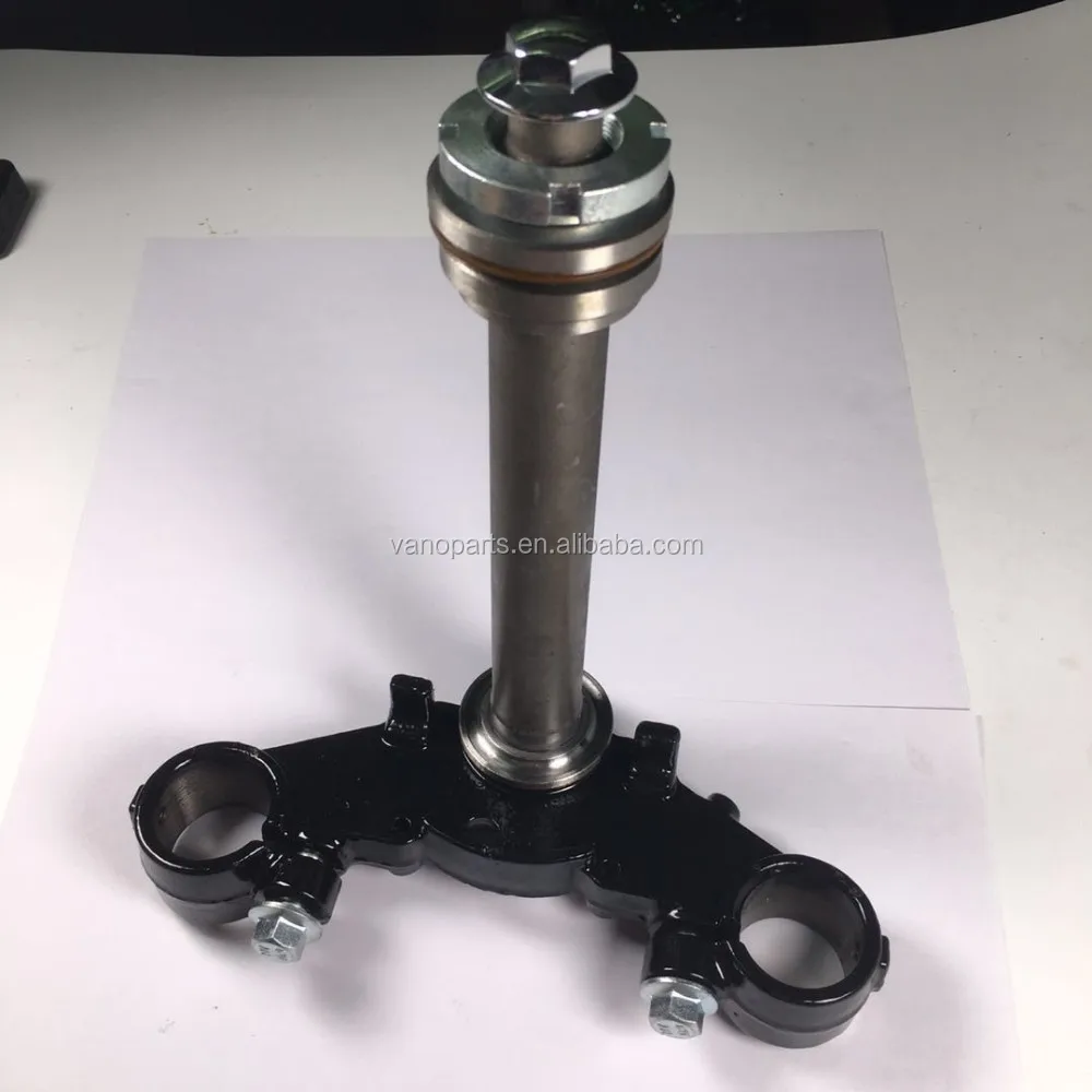 GN125 Motorcycle Steering Column Shaft Assembly - Durable & Reliable