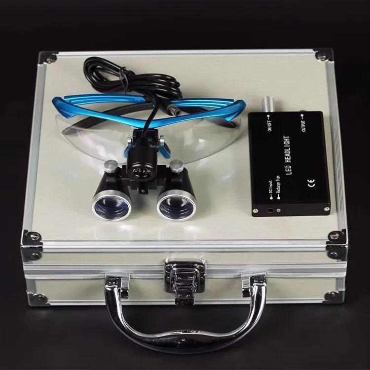 3w Led Headlight Dental Surgical Loupes Microsurgery Glasses - Buy ...