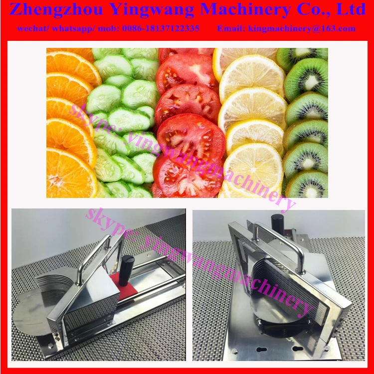 Kitchen Use Manual Orange Tomato Slicing Machine /tomato Cutting ...