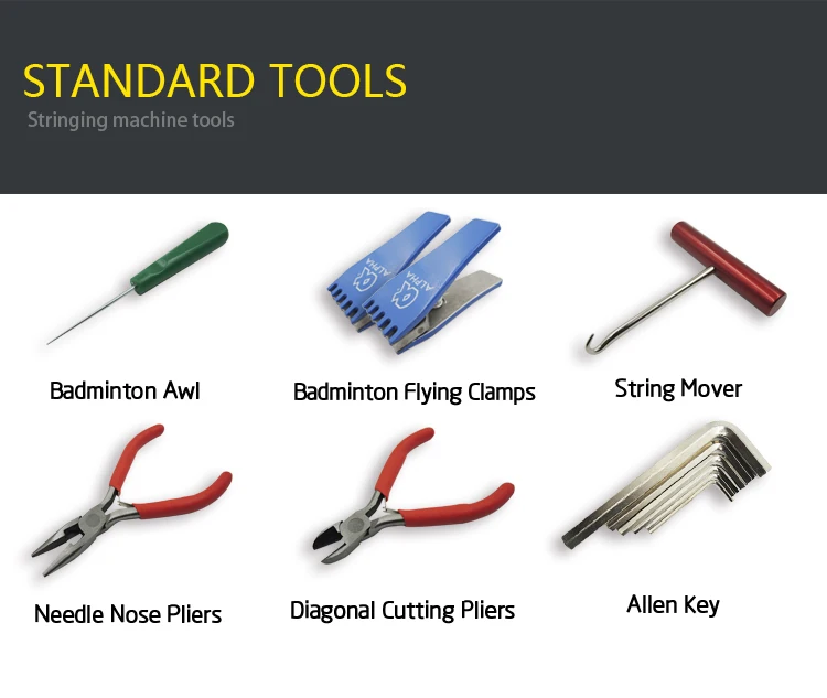 Alpha Badminton - Precision Stringing Machine for 9LBS to 45LBS