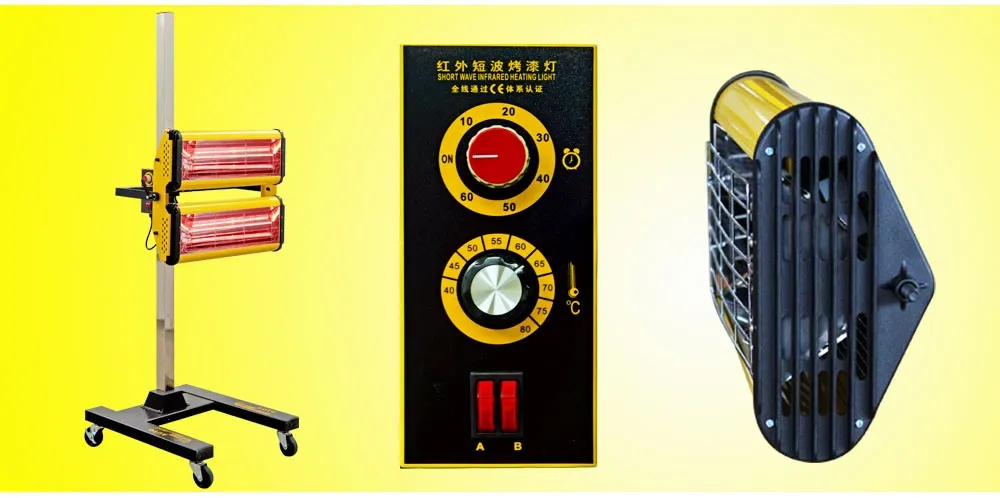 Industrial Baking Halogen Infrared Heat Lamp - Buy Dry Paint Lamp,Car ...