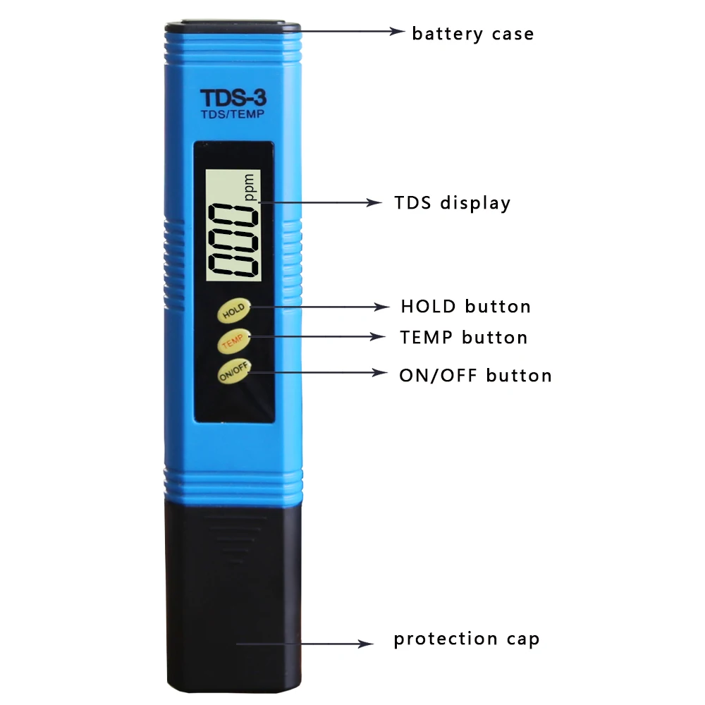 The New Design For Tds Meter Hold Pure Water Tester With High Quality ...