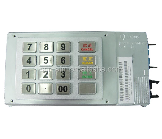 Partes De Cajeros Automáticos Atm Ncr Rojo Epp Teclado 445-0701333 / ...