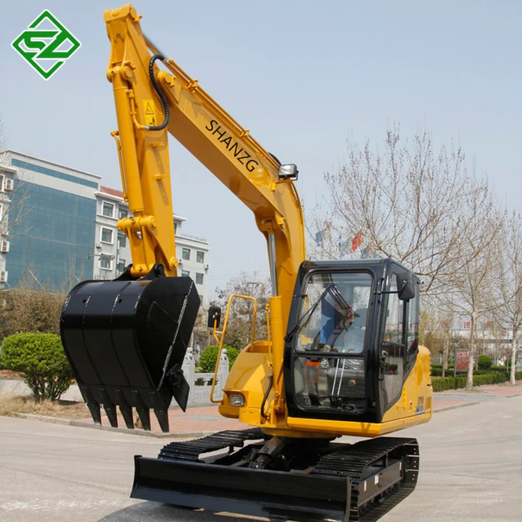 8 Ton Track Mounted Excavator - High Efficiency & Support