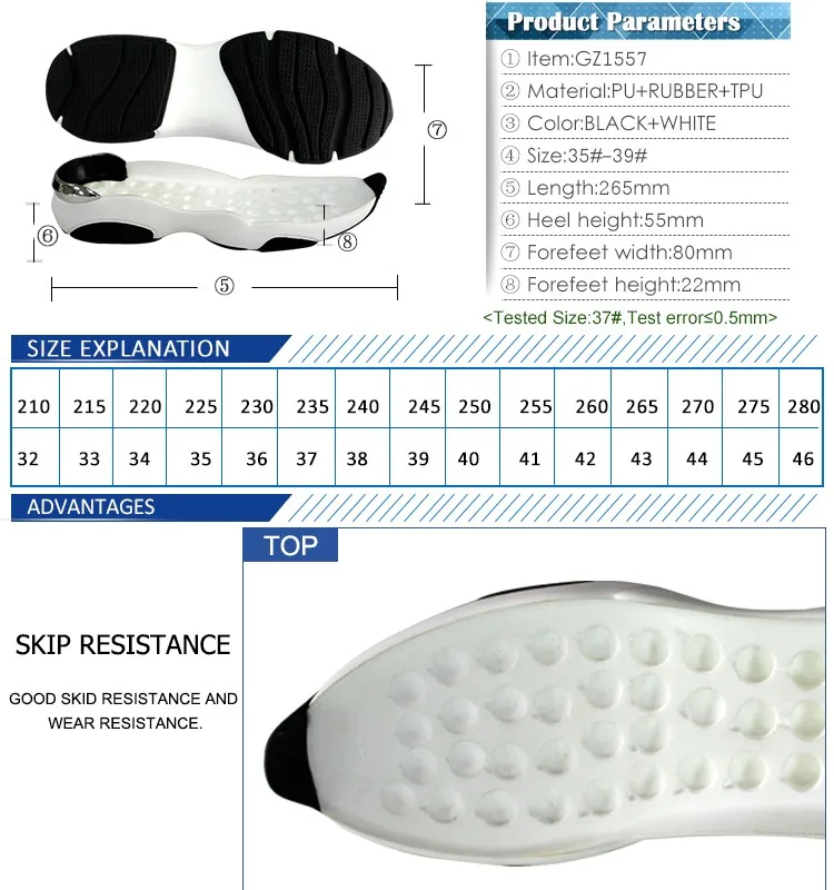 Men Sport Shoes Pu+rubber+ Tpu High Quality Shoe Sole Supplier In China ...
