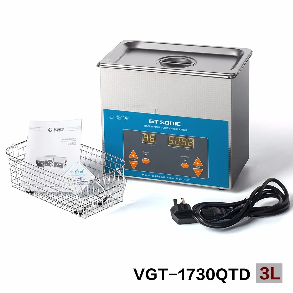 Gt Sonic Vgt-1730qtd 3l 100w Ultrasonic Print Head Cleaner 110v - Buy ...