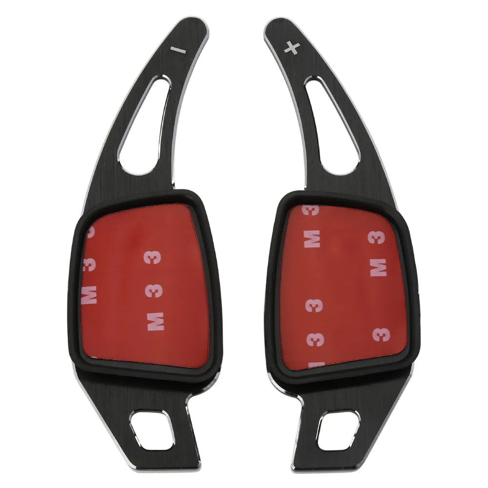 Car Steering Wheel Accessories Silver Paddle Shifter Aluminum Auto ...