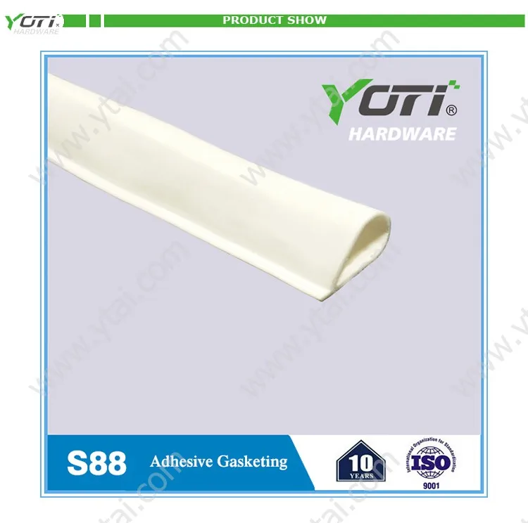 S88 Adhesive-backed Fire/smoke Silicone Smoke Seal Dark Bronze Gasket ...