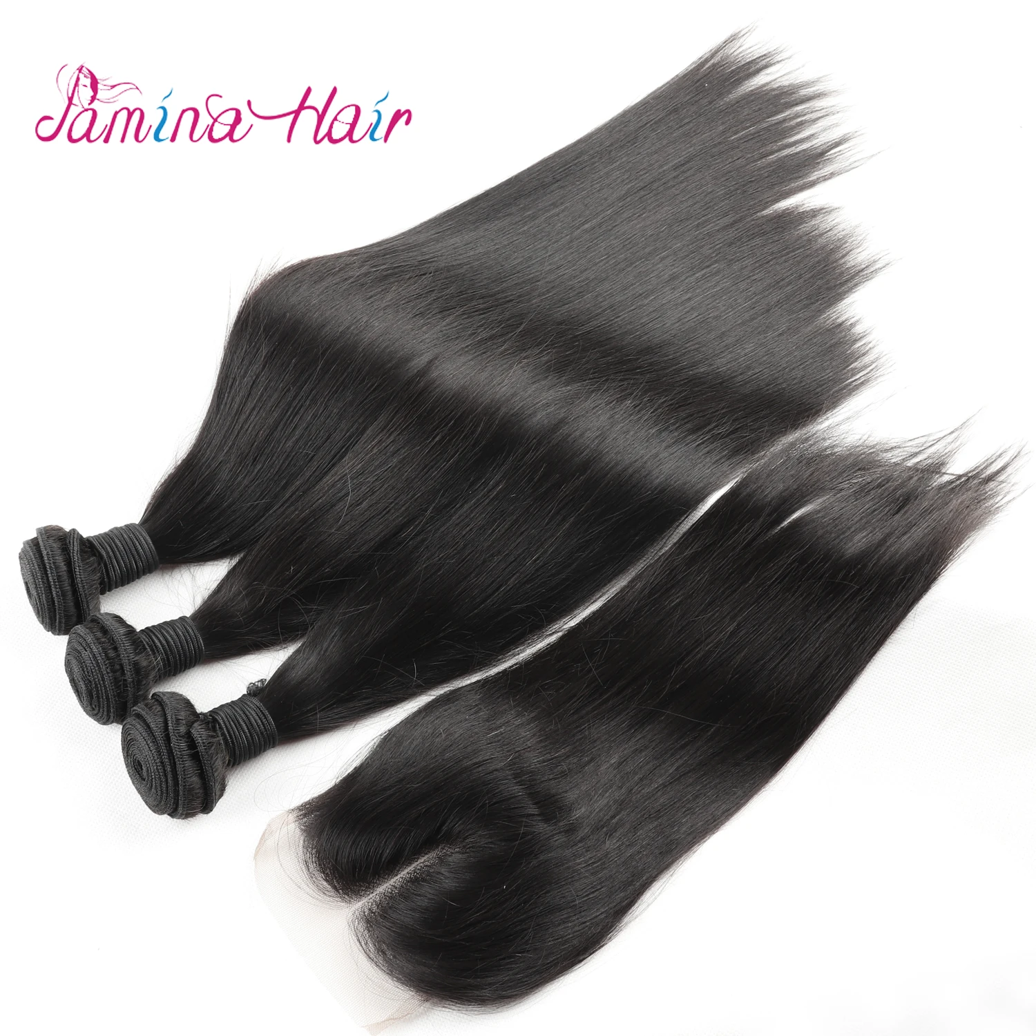 Wholesale Unprocessed Raw Hair Bundles Virgin Brazilian Silky Straight Hair With Closure - Buy ...