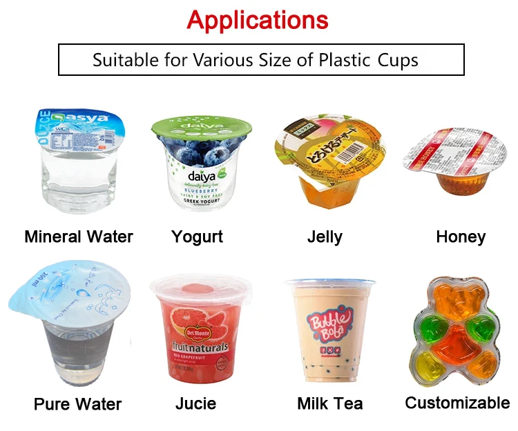 Fully Automatic Plastic Cup Pudding Production Line - Sealing & Filling ...