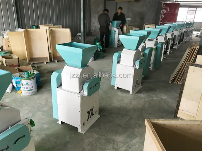 Commercial Rice Wheat Beans Oats Flakes Flattening Machinery