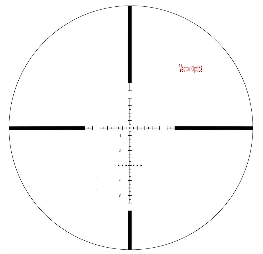 Vector Optics Marksman 10x 44mm Hunting Long Eye Relief Varmint Rifle ...