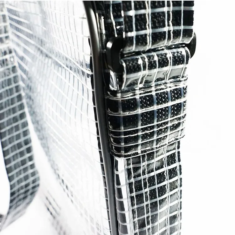 Waterproof Clear Pvc Zipper Cleanroom Tool Bag With Shoulder Strap ...