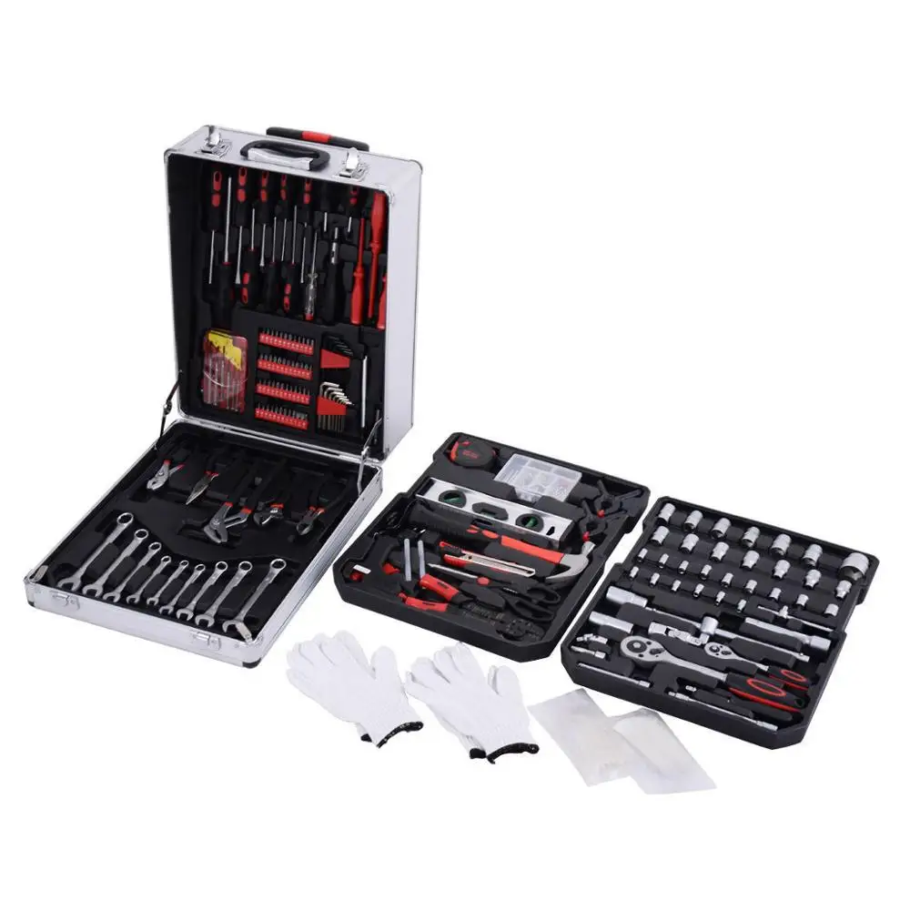 599pc Aluminum Case Hand Tool Set - Buy 186 Tools Set,Aluminium Case ...