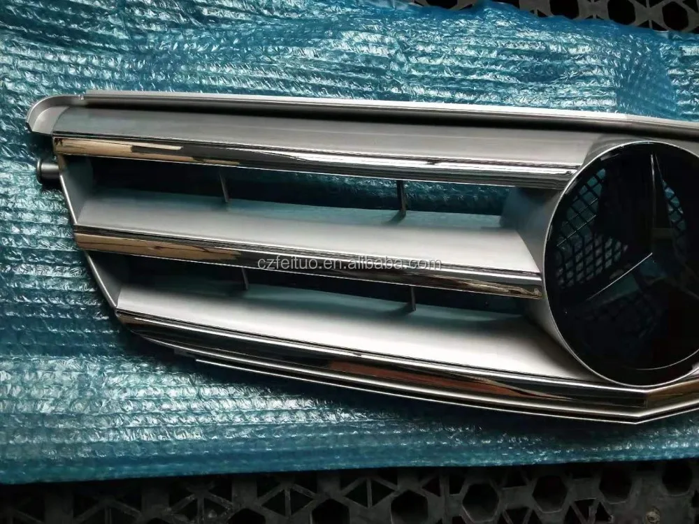 Auto Spare Parts Car Grille For Benz W204/c 2048801483 Oem With Logo ...
