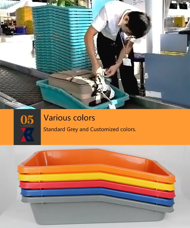 Airport Baggage Handling Luggage Tray For Conveyor Systems - Buy Trays ...